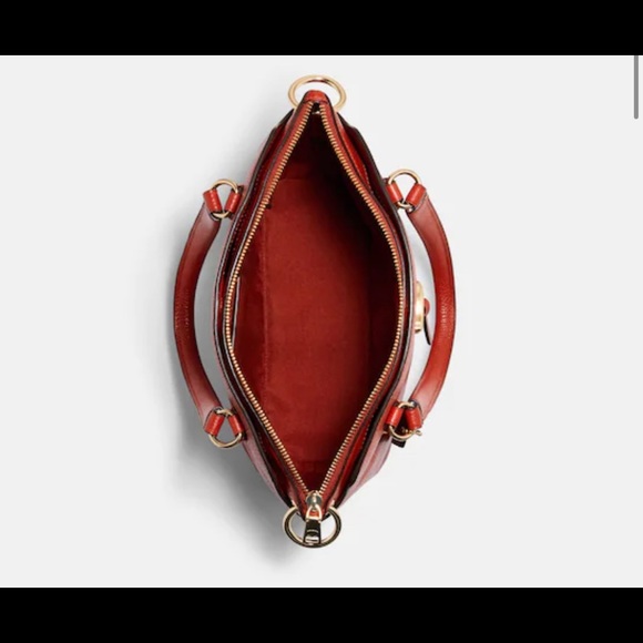 Coach | Bags | New Authentic Coach Remi Pebbled Leather Satchel ...